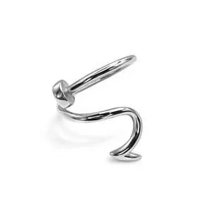JAGGED HALO JEWELRY Nailed It Nail Ring - Silver
