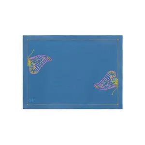 Campante Borboleta Placemat - Blue