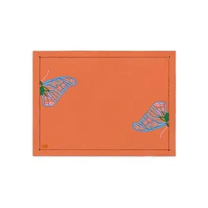 Campante Borboleta Placemat - Orange