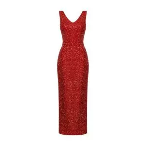 ELSAVA Riva Sequin Dress - Red