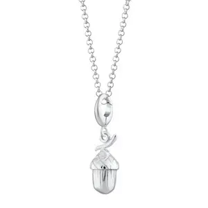LILY CHARMED Sterling Acorn Charm Necklace - Silver