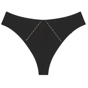 VERDANT INTIMATES Modal Air Thong - Black