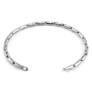 ANCHOR & CREW Mizzen Sail Chain Bangle - Silver