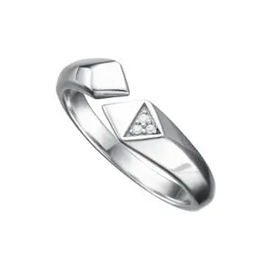 SCREAM PRETTY Rebel Open Ring - Silver
