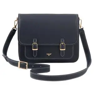 FABLE ENGLAND Navy Satchel - Blue
