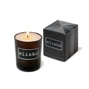 ELISKÁ Black / White Signature Scented Candle Havane - Black/white