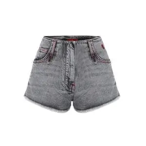 PCFG Cotton Faded Super Mini Short Gray - Grey