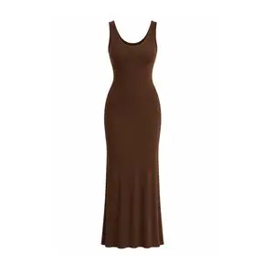 MAISON DE GALA Aria Mocha Dress - Brown