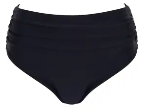 CORE SWIM High Waisted Bikini Bottoms Classic - Black