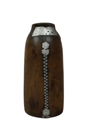 Botanical Boys Vintage Tutsi Milk Container Twenty Eight Ten - Brown
