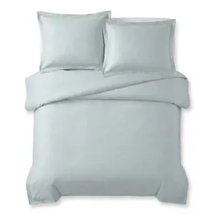 PURE PARIMA Yalda Duvet Cover Set Spa - Silver