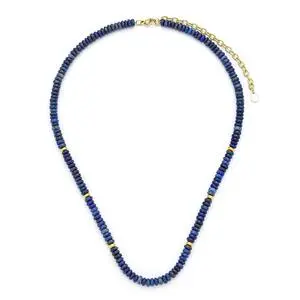 KAMARIA Charis Medium Gemstone Necklace Lapis - Blue