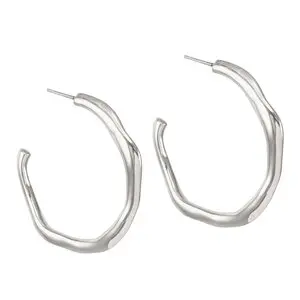 BIKO Rio Hoops Large - Silver