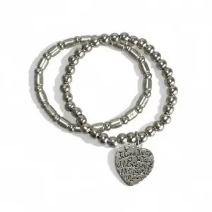 BY VIRGO Eterna Bracelet Set - Silver