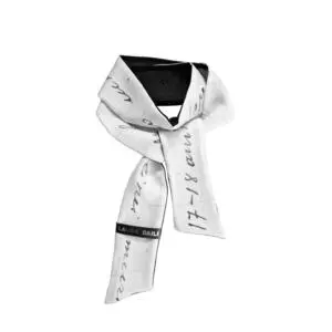 LAURA DAILI Black / White Dual-sided Harmony Bow Tie - Black/white