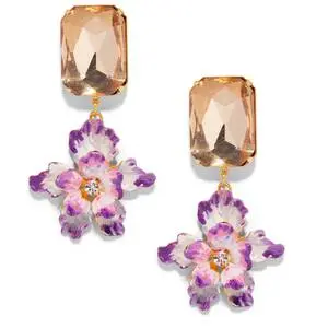 THE PINK REEF Paris Drop In Peach - Purple