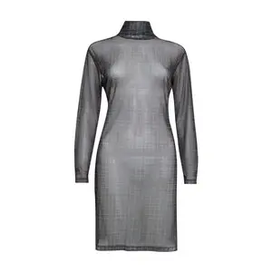 SARAH REGENSBURGER Power Mesh Dress - Black