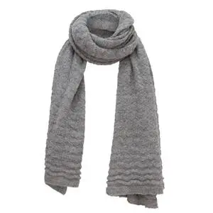 ALPACA APPAREL Alpaca Textured Wrap - Grey