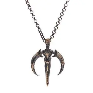 EBRU JEWELRY Winged Guardian ’s Sterling Necklace - Silver
