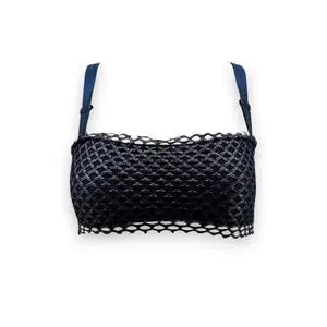 MONZLAPUR NEW YORK Mermaid Bandeau - Silver