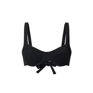 AQVA SWIMWEAR Turqueta Bikini Top - Black