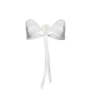 VESTIAIRE D'UN OISEAU LIBRE Pearl Silk Top - White