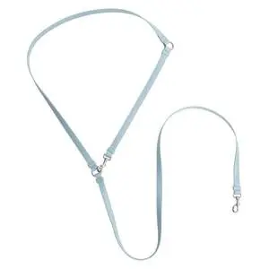 ALECOO Classy Dog Leash Adjustable Ice Silver - Blue