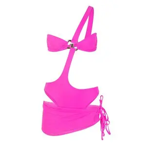 THE DELAROSE SISTERS Ruby Rosa One-piece And Cover-up - Pink
