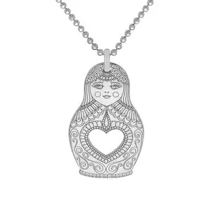 CARTERGORE Small Russian Doll Necklace