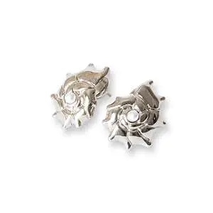 CLASSICHARMS Leah Shell Stud Earrings With Faux Pearl