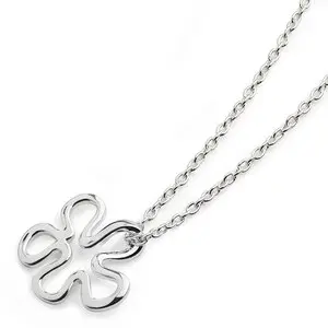 LUCY QUARTERMAINE Open Splash Pendant - Silver