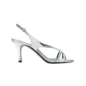 FLORRIE Matilda 75mm Strappy Sandal - Silver