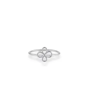 INARI JEWELLERY Nyonya Knot Ring - Silver