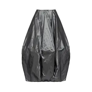 BIANCA POPP Imperial Skirt In Taffeta - Silver