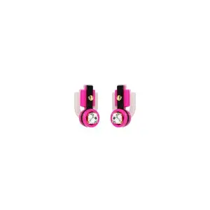 GISSA BICALHO Handmade Acrylic Earring S Stone Rhinestones Pink Orange