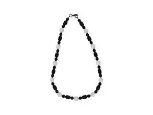 VICKISARGE Black / White Lydia's Simple Necklace - Black/white