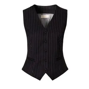 AGGI BY HALEWSKI Hana Shadow Vest - Black