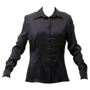 MAISON BOGOMIL Slim Fit Viscose Shirt - Black