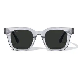 COSSINO Belize Clear Acetate Square Frame Sunglasses - Grey