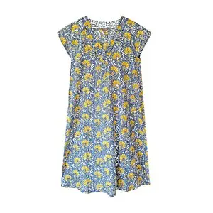 LIME TREE DESIGN Audrey Shift Jaipur Yellow - Blue