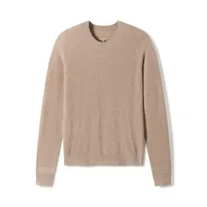 WESTON JON BOUCHER Valen Waffle Knit Cashmere & Wool Sweater - Brown