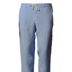 Jacques Zolty Nicolas Linen Trousers Sky