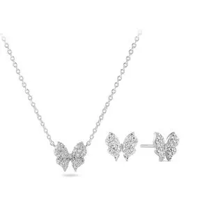 SIF JAKOBS JEWELLERY Farfalla Set Sterling - Silver
