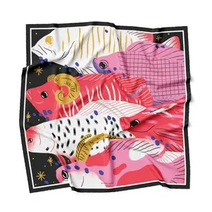 MOMME STUDIO The Four Elets Silk Scarf Collection