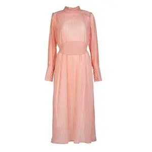 NUMBAT Dorothy Vintage-inspired A Full Pleated Dress - Rose Gold