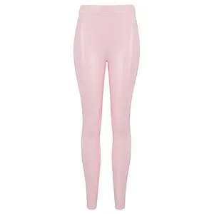 ELISSA POPPY Latex Leggings - Pink