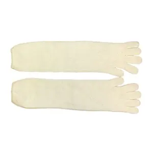 MAISON BOGOMIL Relaxed-fit Long Gloves - White