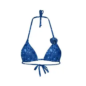 BLACKBOUGH SWIM Parker Triangle Top / Cyanotype - Blue