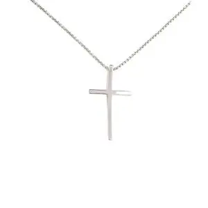STARFISH PROJECT The Classic Cross Necklace In Sterling