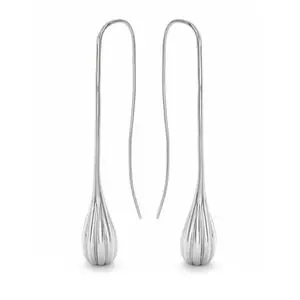 HYE JANE JEWELRY Pod Threader Earrings - Silver